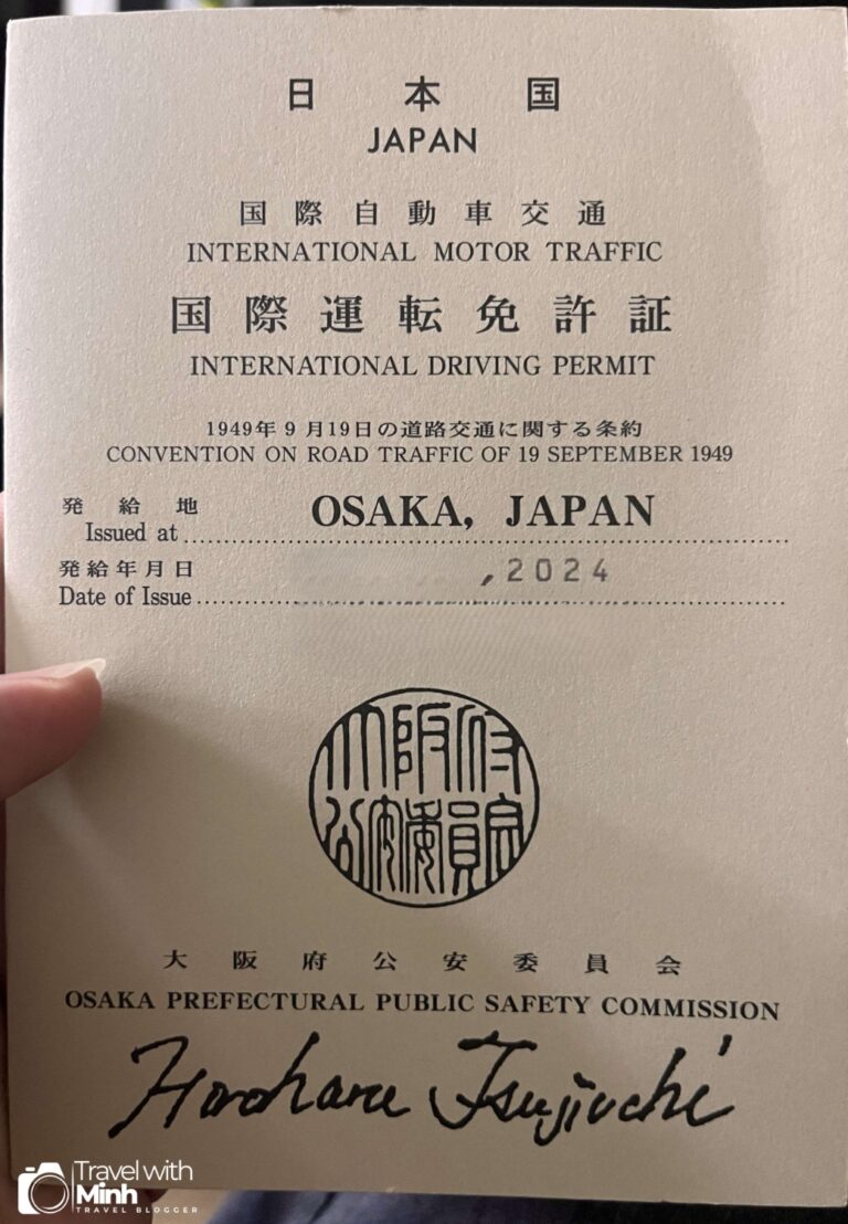Get a driver's license in Japan in just 15 days - Travel with Minh