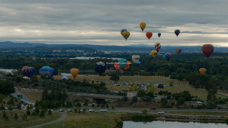 All the best photo spots of Canberra Balloon Spectacular